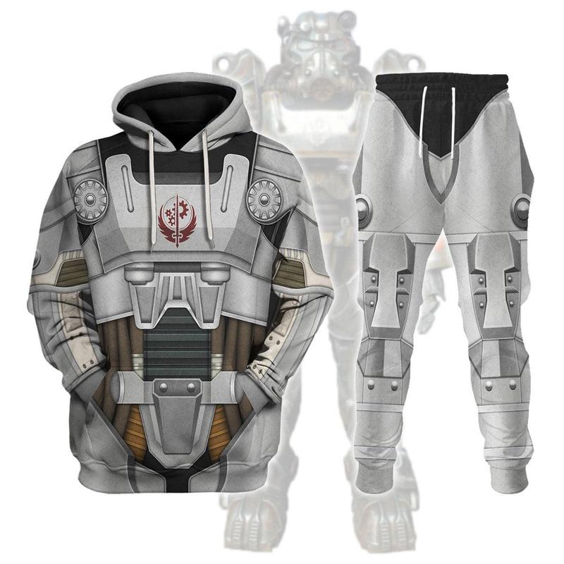 Fallout T-60 Power Armor TV Series Costume Hoodie Sweatpants - TikTok Shop