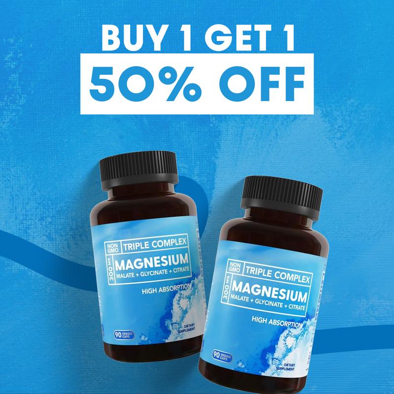 Premium Magnesium Complex – 300mg Blend of Glycinate, Malate - TikTok Shop