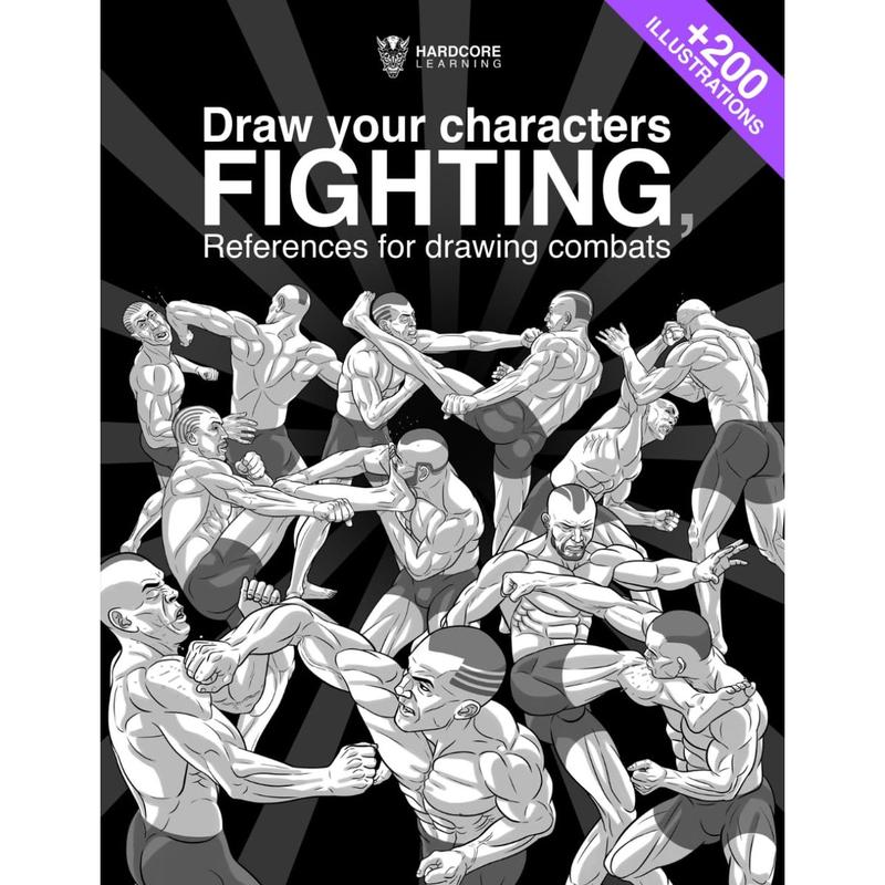 Draw your characters Fighting, References for drawing combats: - TikTok ...