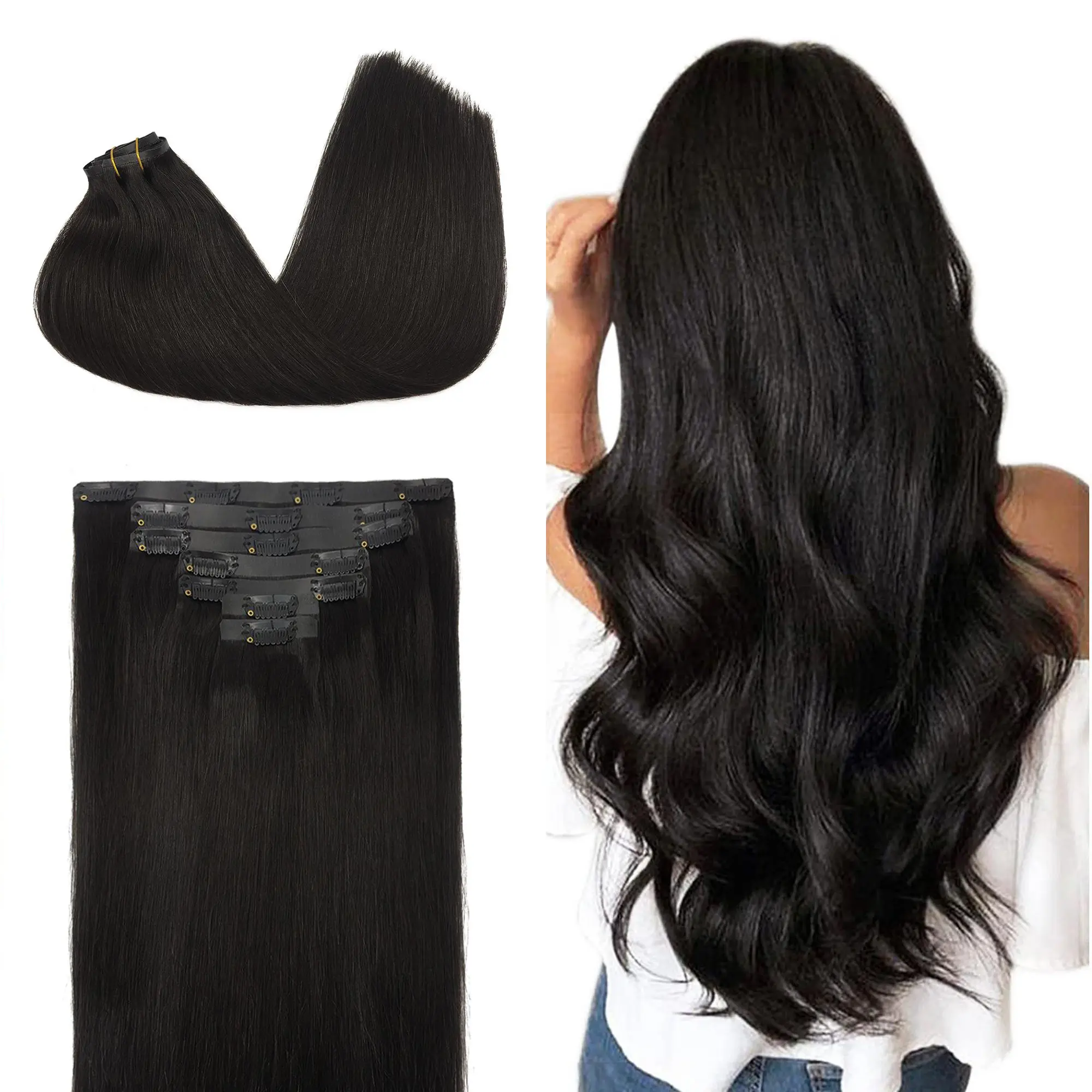 googoo seamless hair extensions-TikTok Shop