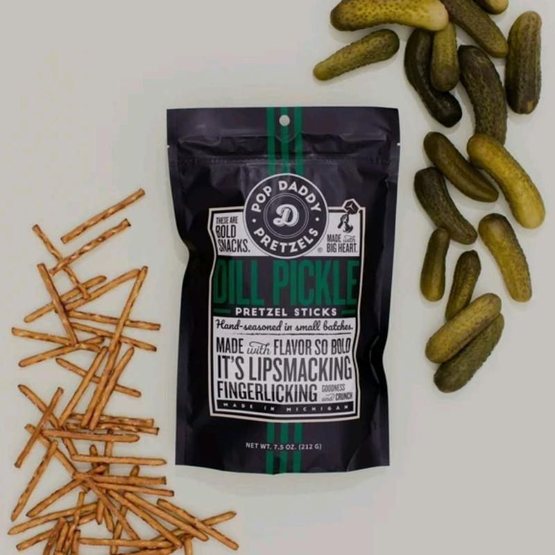 Pop Daddy 3 Pack Dill Pickle Pretzel Sticks - TikTok Shop