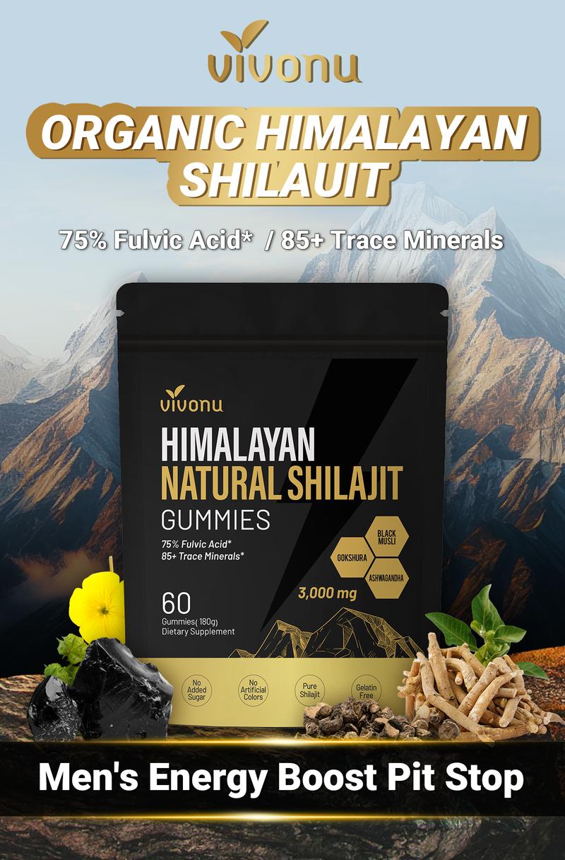VivoNU Himalayan Shilajit Gummies | With Ashwagandha, Gokshura - TikTok ...