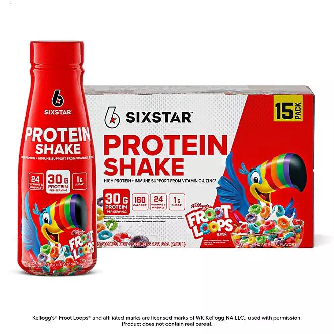 Six Star Kellogg's 30g Froot Loops Protein Shake, 11 fl. oz. - TikTok Shop