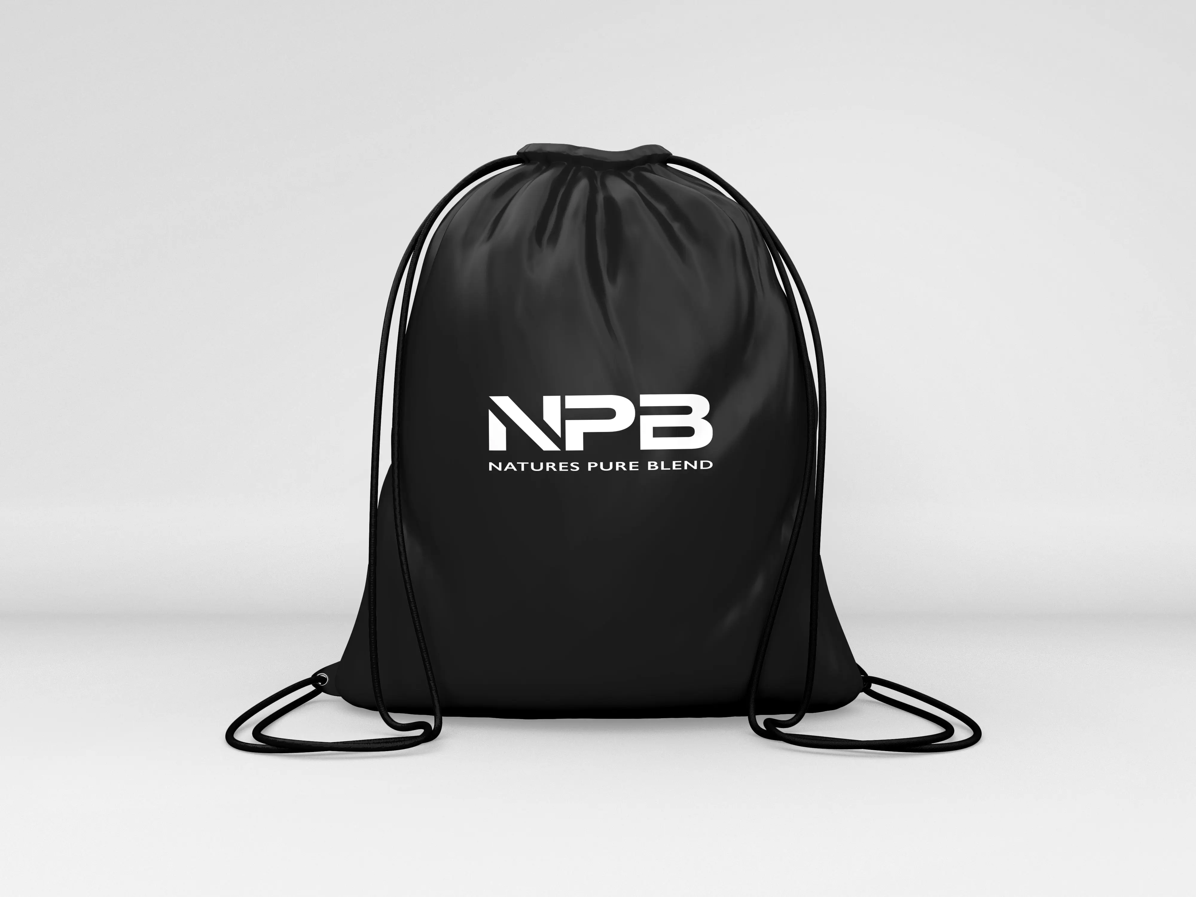 NPB Black Gym String Bag Adjustable Durable | TikTok Shop Sales History | FastMoss