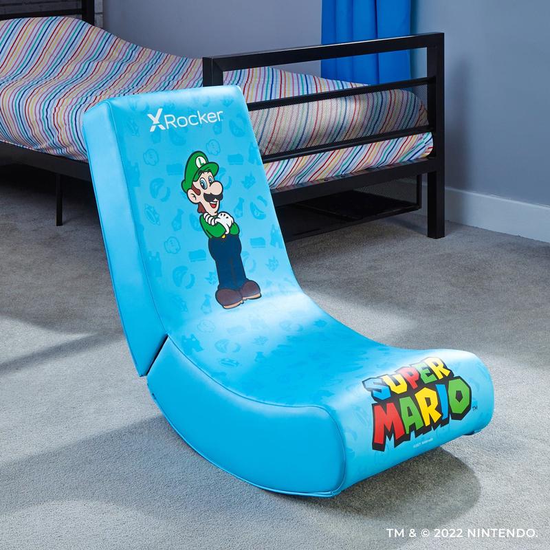 X Rocker Super Mario™ Pose Floor Rocker - Luigi - TikTok Shop