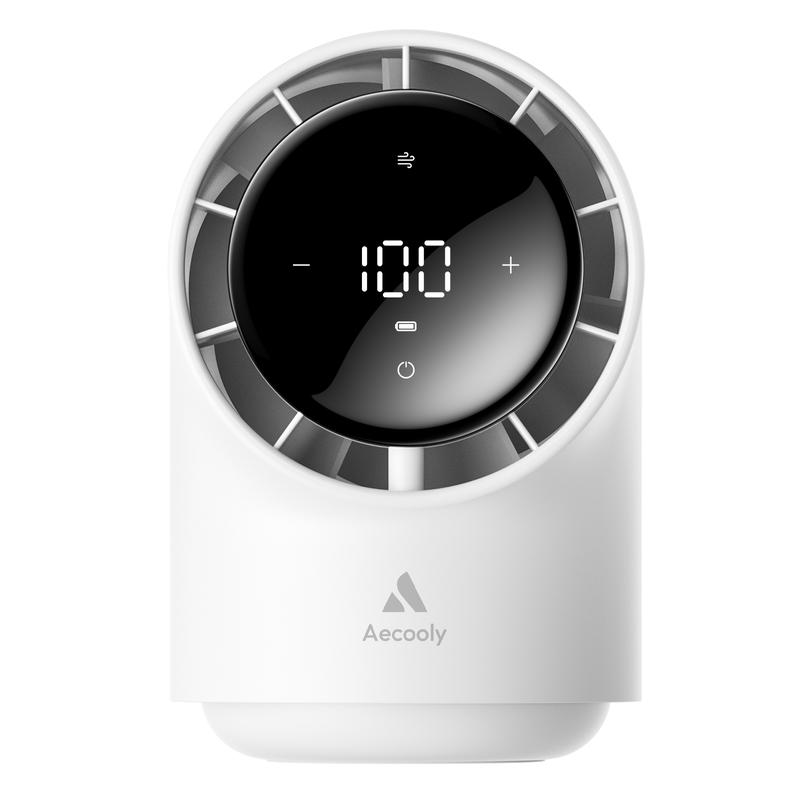 Aecooly Touch Control Desk Chic 01 Lite Fan 100 Speeds Quiet - TikTok Shop