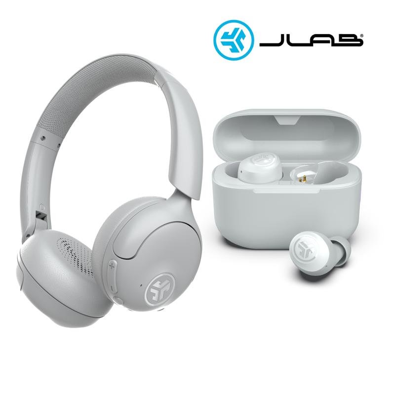 Go Lux Noise Cancelling Headphones & Go Pop+ Cloud White Gif - TikTok Shop