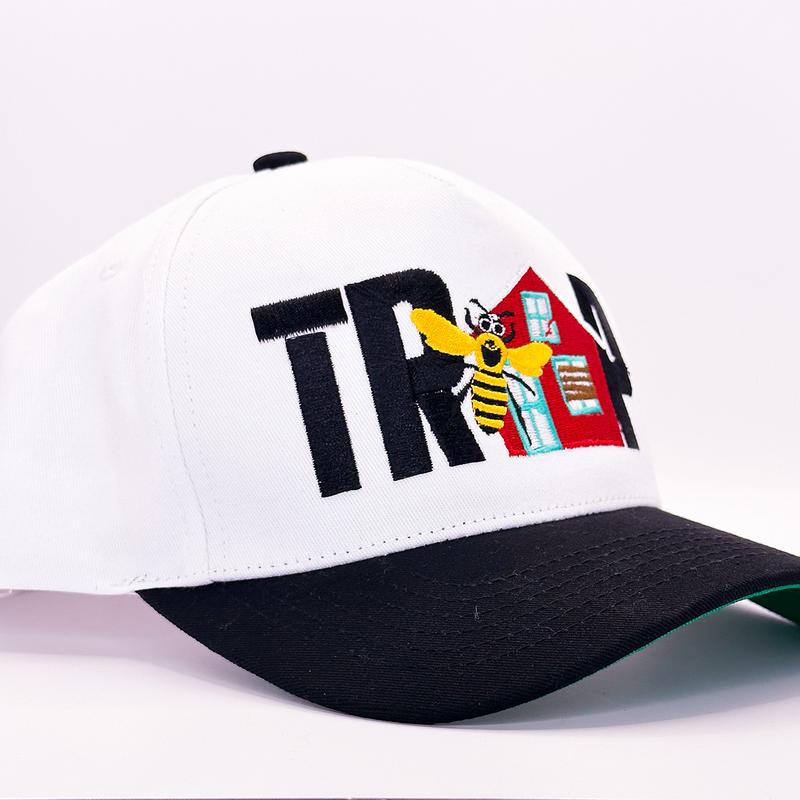 Trap Spelling Bee (White) Trap Snapback Hat - Green Under Beal - TikTok ...