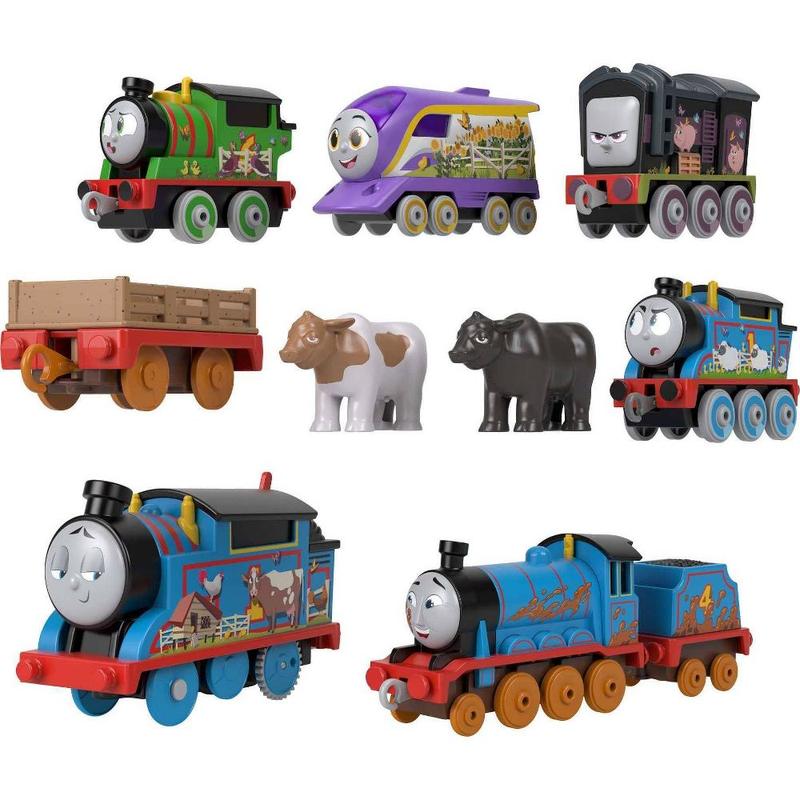 Thomas Friends Farm Engine 9 Pieces Motorized Thomas Cargo Car - TikTok ...
