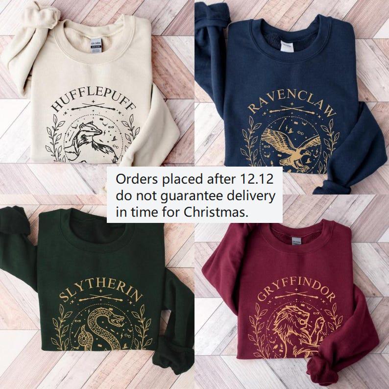 Harry Wi|zard Pot|ter House Shirt Sweatshirt, Magic House Sweaters ...