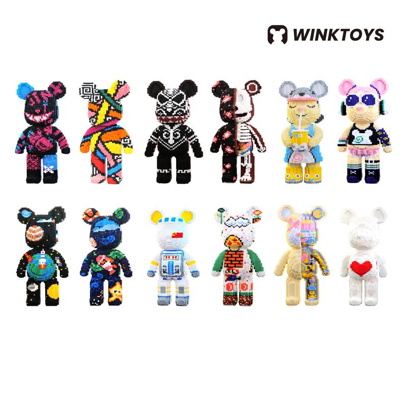 Bear Building Block,Winktoys building block,Bear Toys,Birthday Gift ...