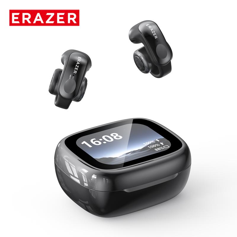 ERAZER XF28 Clip-on Open Ear Wireless Earbuds, Audio Wireles - TikTok Shop