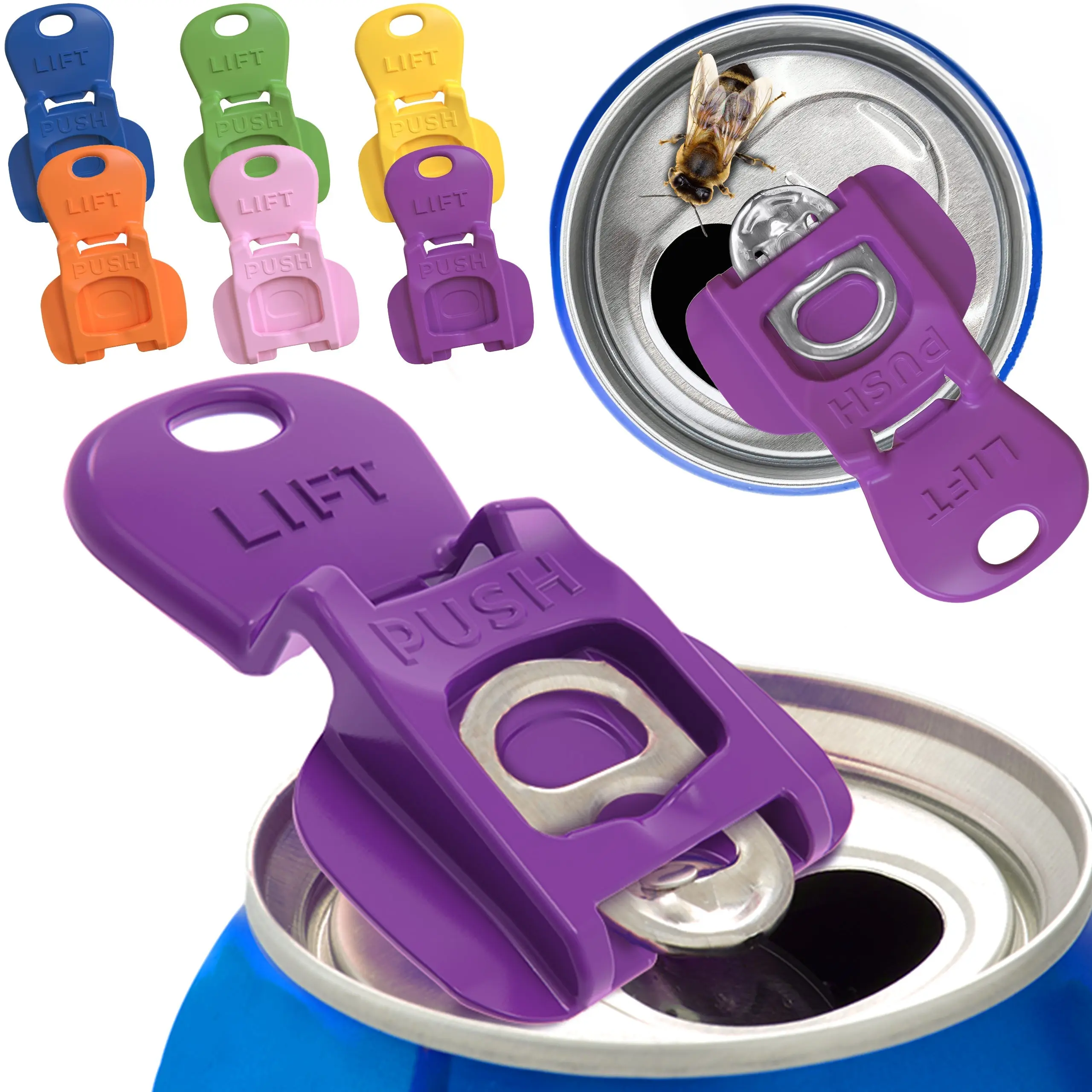 Avant Grub Beverage Barricade - Easy Tab Opener & Drink Protector ...