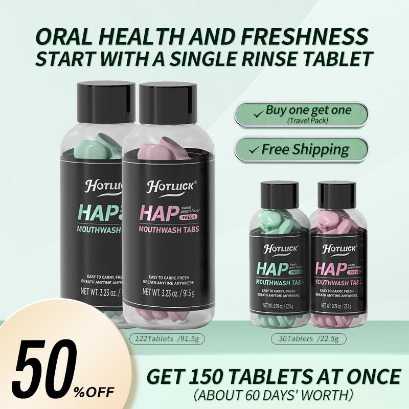 Hotluck Portable Mouthwash Tablets - Oral Care for Dental Issues ...