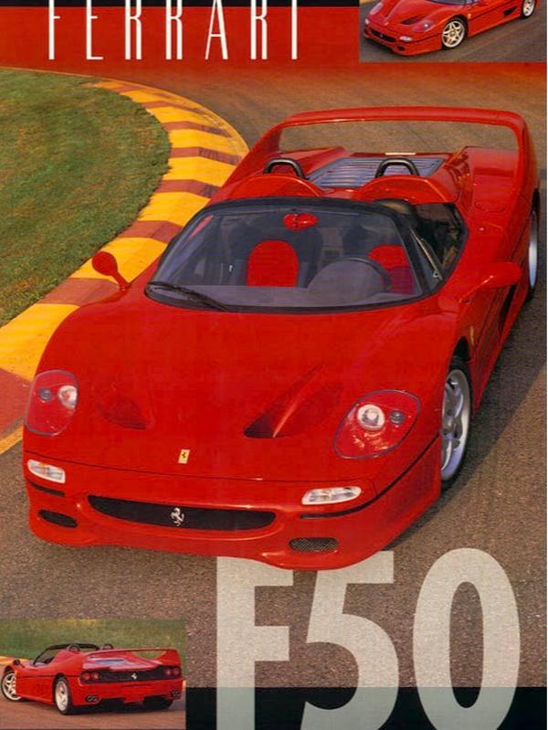 FERRARI F50 ROAD AND TRACK POSTER RC44J - TikTok Shop